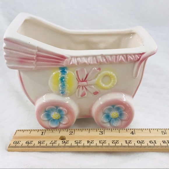 Ardco | Accents | Vintage Ardco Bearrattle Baby Carriage Planter | Poshmark